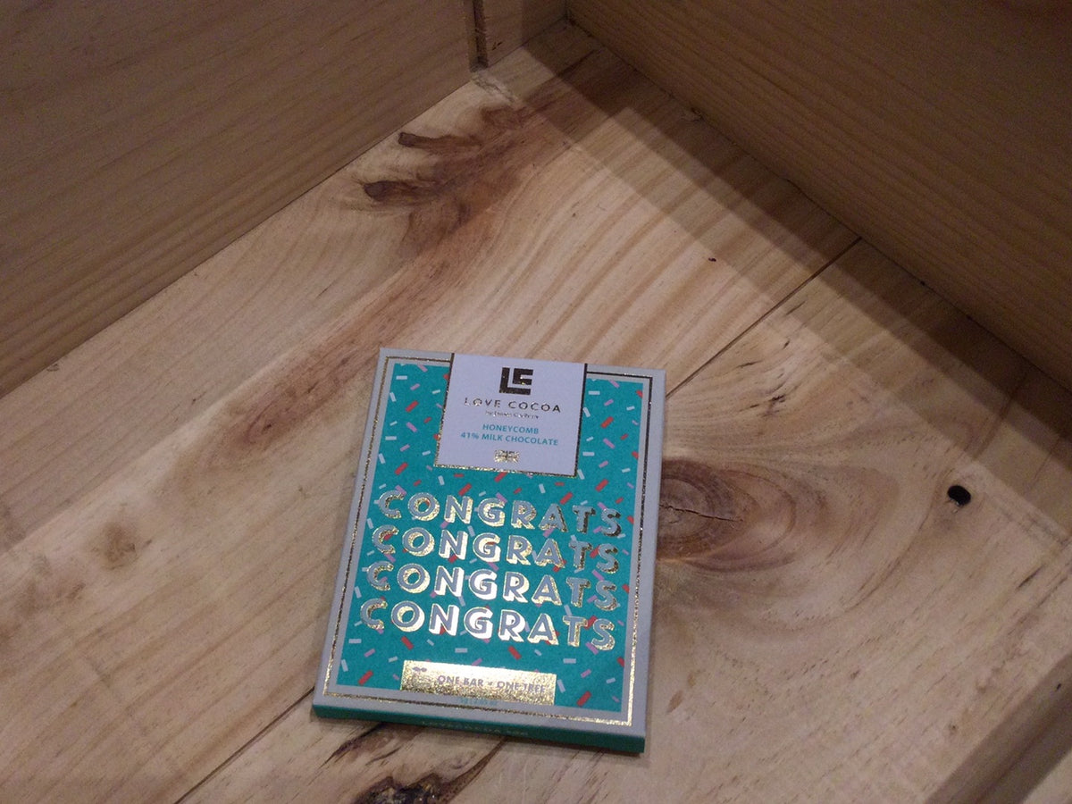 Milk Honeycomb 'Congrats' Bar – Cellar Door Wines