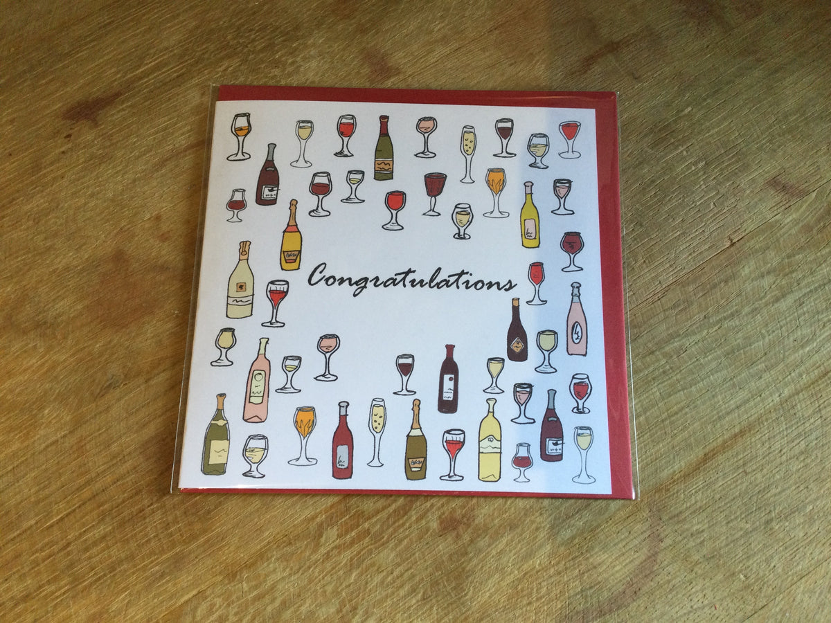 Congratulations Card – Cellar Door Wines