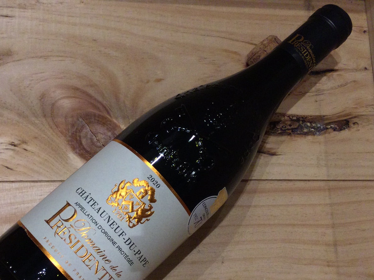 Domaine de la Presidente - Chateauneuf du Pape Rouge 2020 – Cellar Door ...