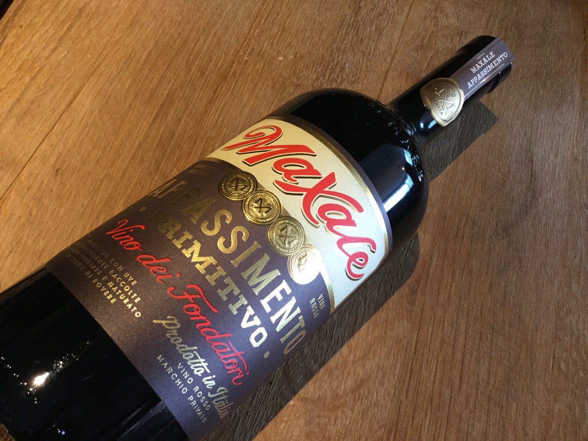 Maxale Appassimento Primitivo – Cellar Door Wines
